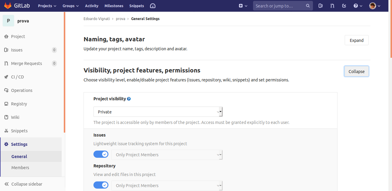 Solved Commit Failed On Gitlab Disable Or Enable Pipelines Edoardo Vignati